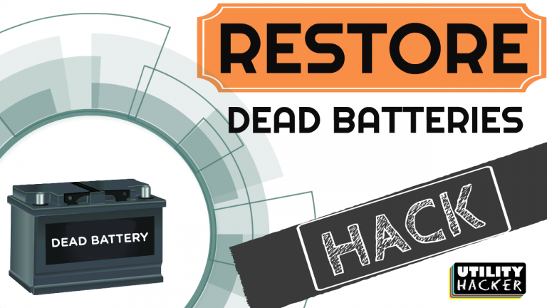 How to Recondition Batteries - 12v Lead Acid - Utility Hacker